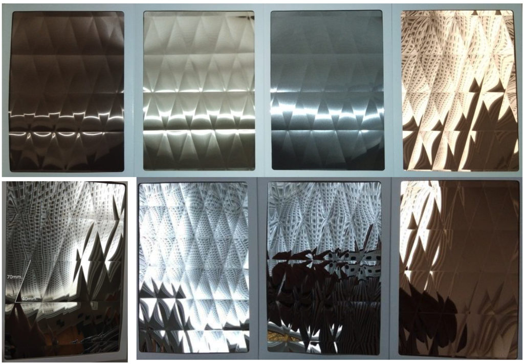 Quilted Stainless Steel Sheet Metal Uses and Applications - Mirror Metals